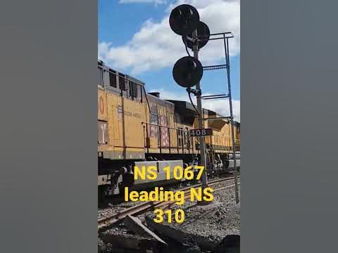 Fresh NS 1067 leading NS 310 - YouTube