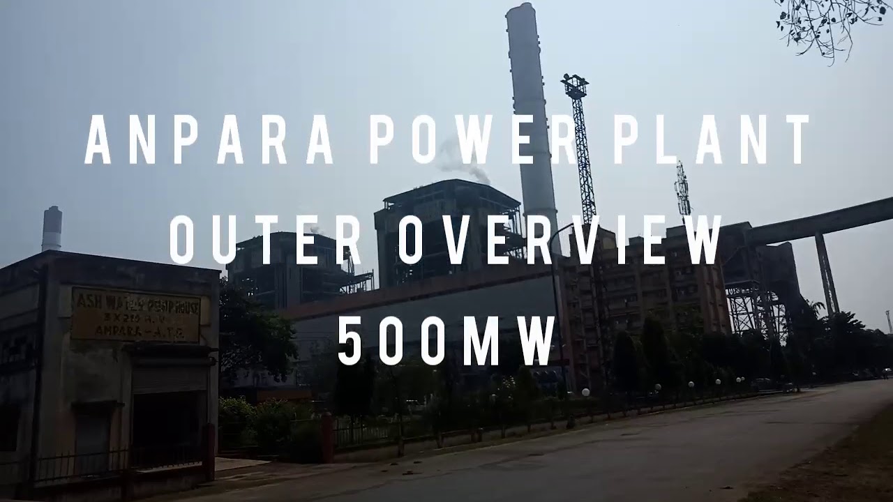 Anpara power plant BTPS - YouTube
