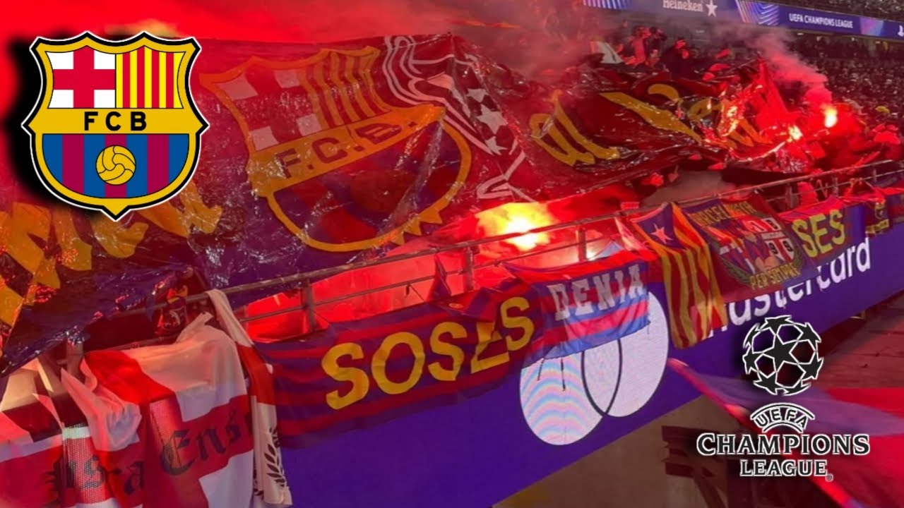 🔴🔵 ULTRAS BARCELONA In Signal Iduna Park Against Borussia Dortmund FT 2 ...