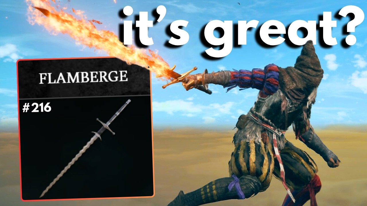 is FLAMBERGE a forgotten BEAST? - (beating ELDEN RING with all 402 ...