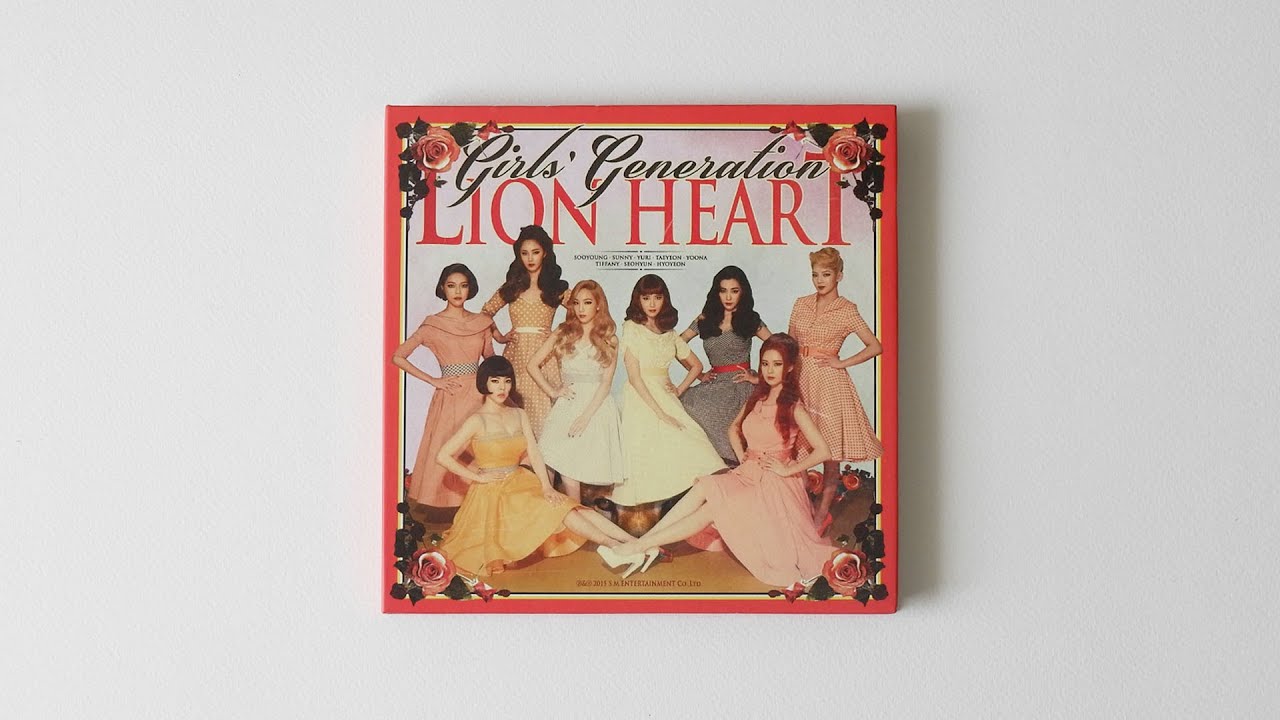 Unboxing : 5th Album LION HEART - Girls' Generation - YouTube