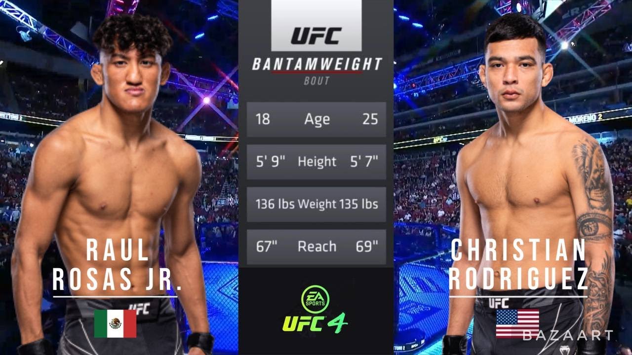 RAUL ROSAS JR VS CHRISTIAN RODRIGUEZ FULL FIGHT UFC 287 - YouTube