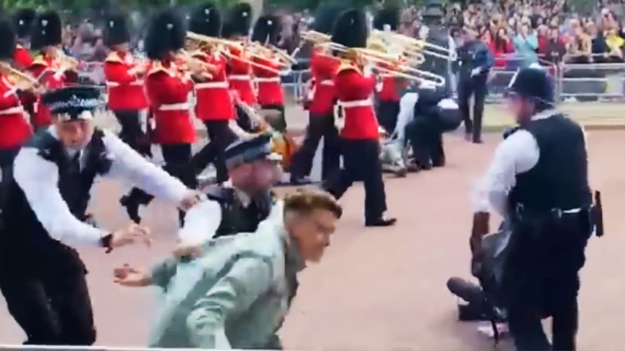 Police DRAG Protesters Out After Trespassing the Queen’s Ceremony ...