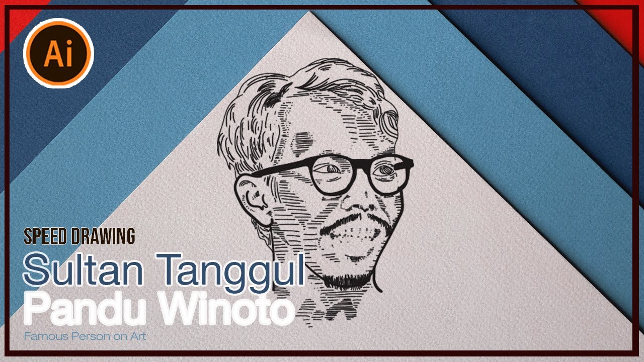Pandu Winoto Sultan Tanggul on Line art - YouTube