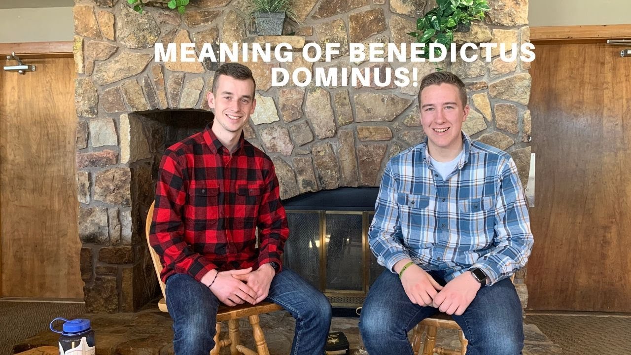 What Benedictus Dominus Means. Filmed in Colorado! - YouTube