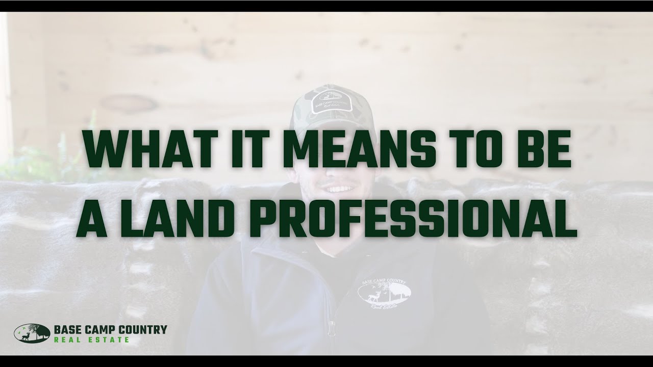 What It Means To Be A Land Professional Updated - YouTube
