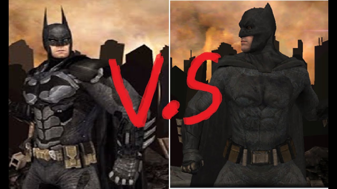 Injustice Versus Challenge: Arkham Knight Batman vs Dawn of Justice ...