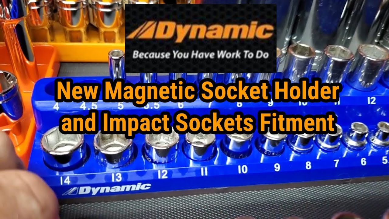 Dynamic Tools Magnetic Socket Holder and Impacts Fit? - YouTube
