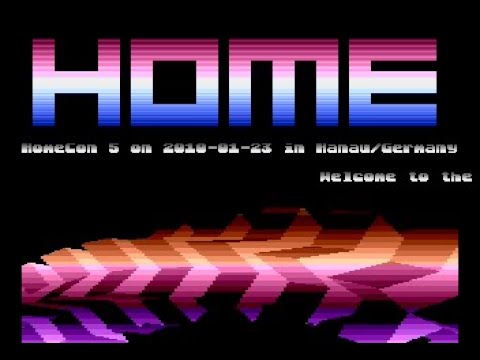 HomeCon 5 Invitation - 16k Atari 8-Bit Intro by JAC! of WUDSN (2010 ...