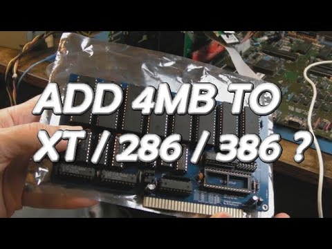 New 4MB EMS RAM ISA Card Build & Test (Lo-Tech Origin) - YouTube