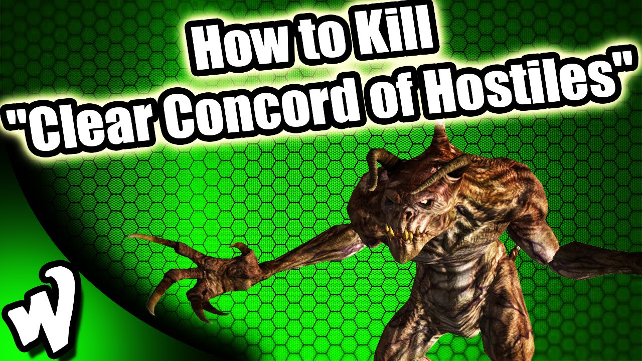 Fallout 4 How To Kill Deathclaw In Clear Concord Of Hostiles Mission