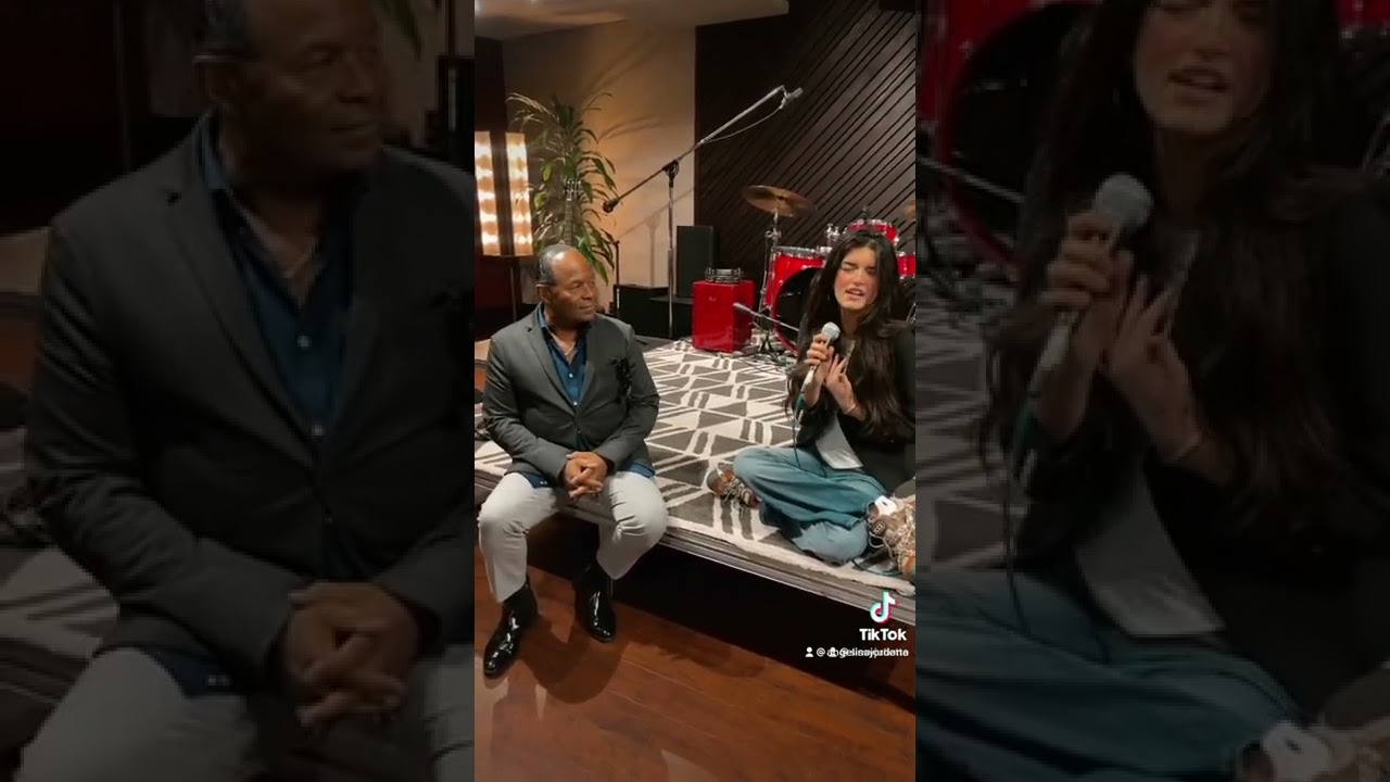 Angelina Jordan singing Billie Jean to The Legendary Jonathan Moffett ...