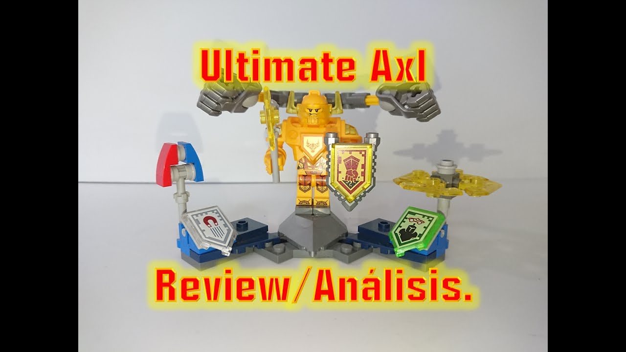 LEGO - Nexo Knights - Ultimate Axl Review/Análisis - YouTube