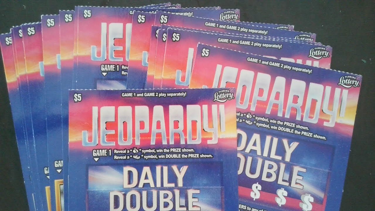 $100 Gamble Florida NEW TICKET Jeopardy🤑 - YouTube