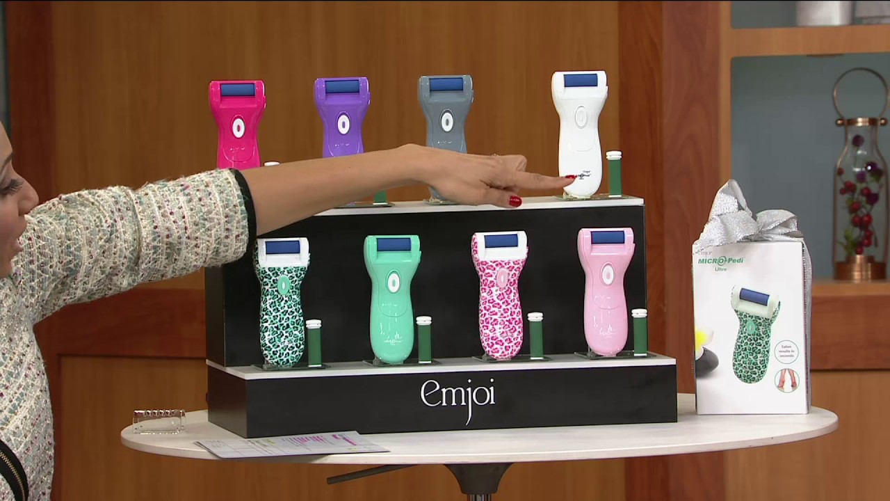 Emjoi Micro-Pedi Ultra Callus Remover on QVC - YouTube