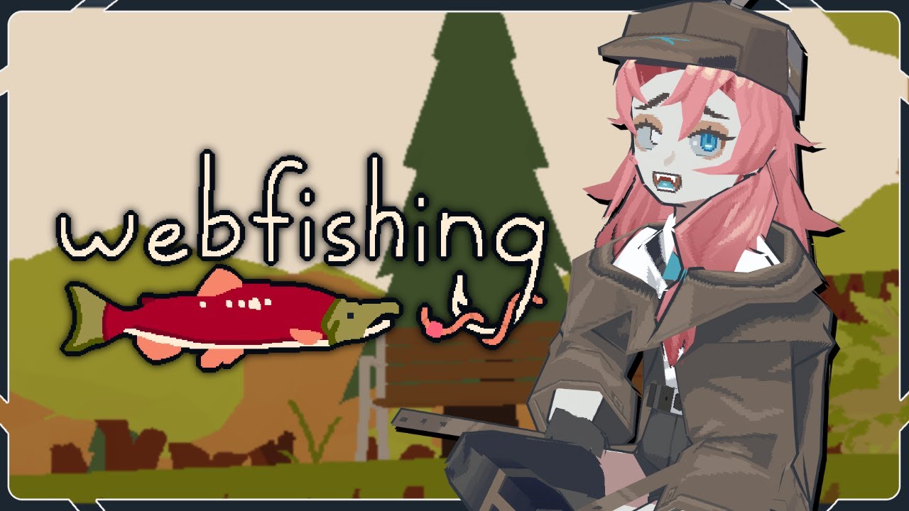 【Webfishing】Swinging My Rod Around In Public - YouTube