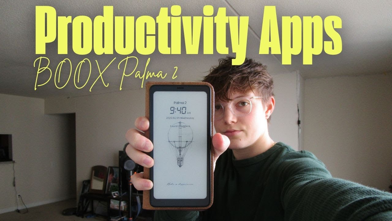 Optimize BOOX Palma 2 E - INK Device w/ Productivity Apps - YouTube