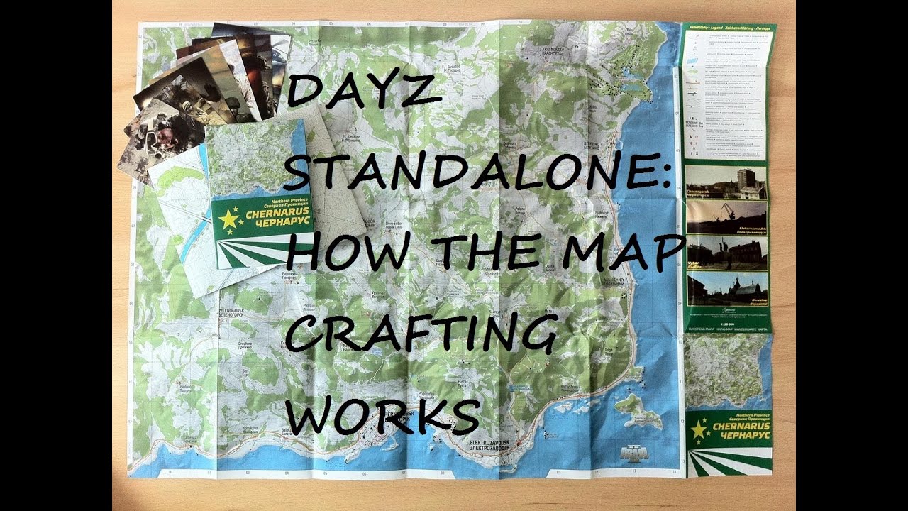 Dayz Standalone: How The Crafting of The Map Works - YouTube
