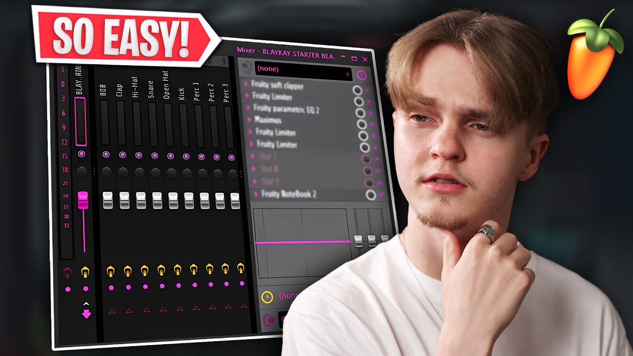 HOW TO MASTER YOUR BEATS EASILY!! (FL Studio Tutorial) - YouTube