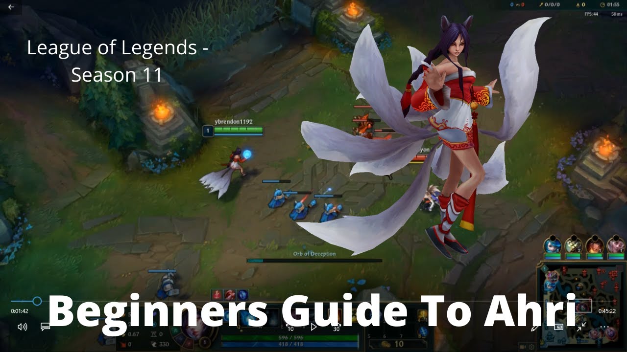 How To Play Ahri Mid - Beginners Guide To Ahri Mid - League of Legends ...