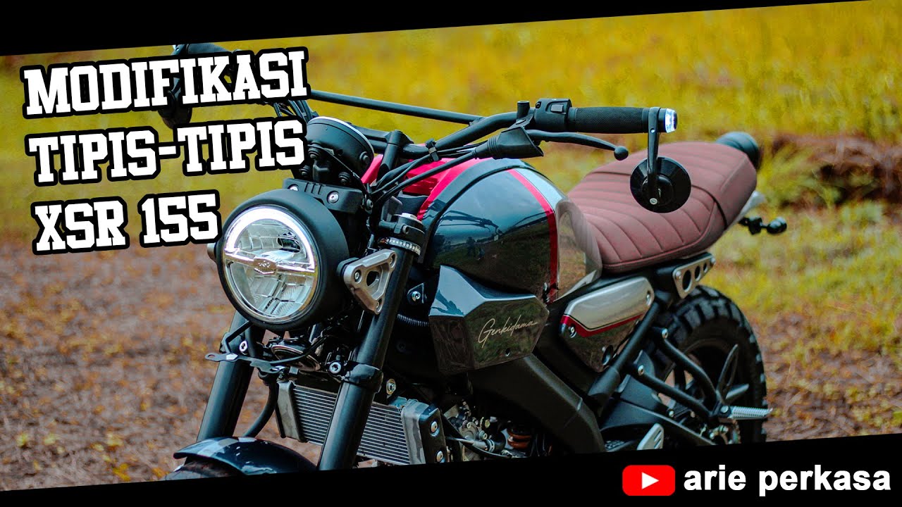 Modifikasi Yamaha XSR 155 Tipis Tipis - YouTube