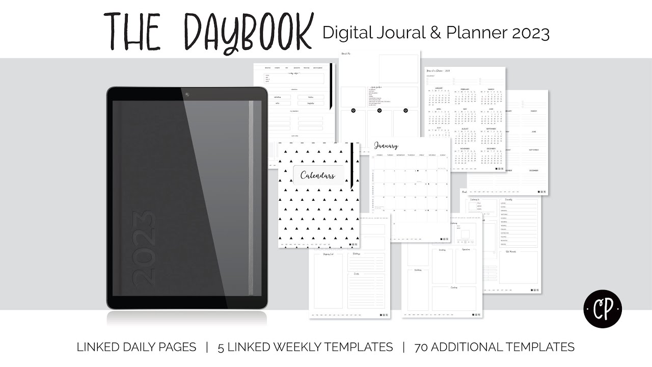 The Daybook Digital Journal and Planner 2023 - YouTube