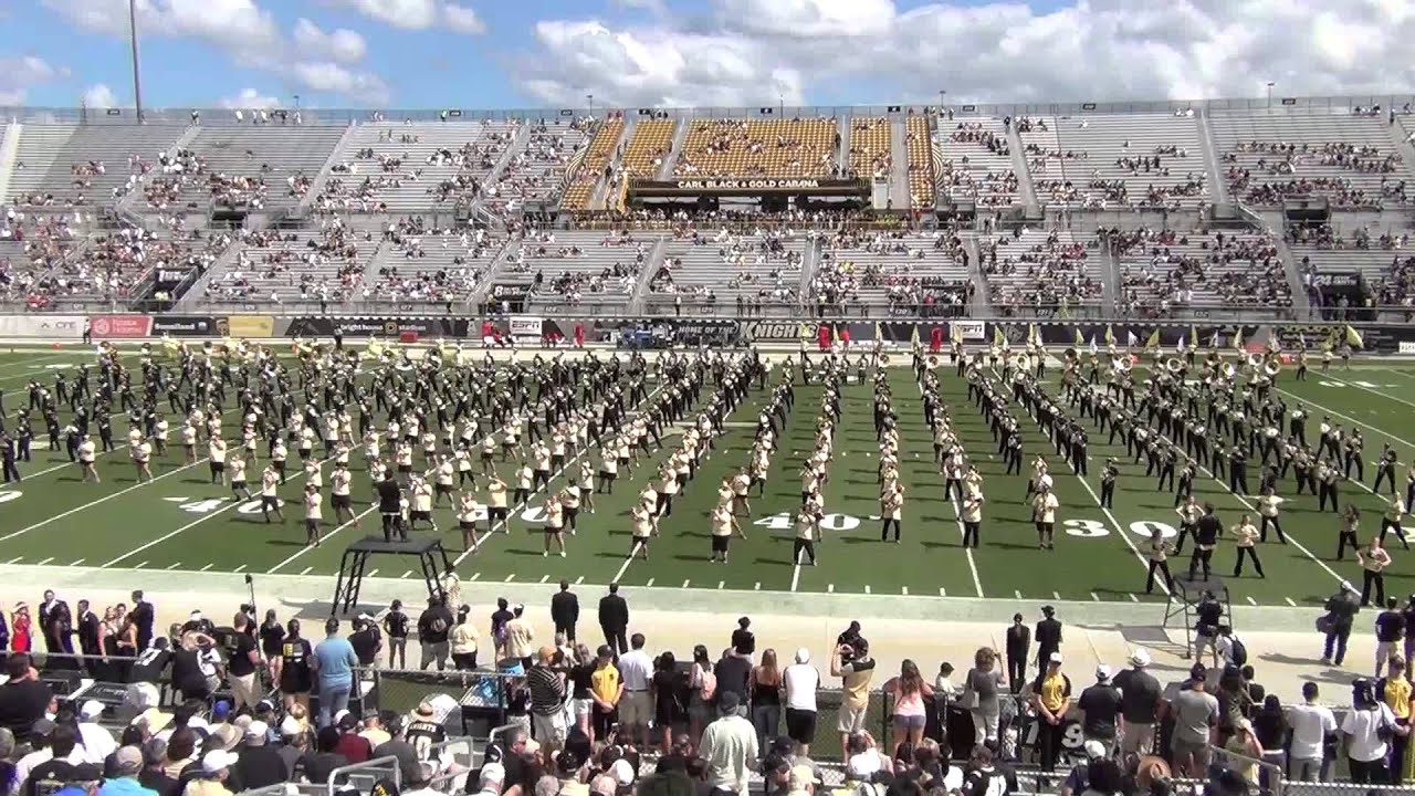 UCF Marching Knights & Alumni Performing at Half Time October 24, 2015 ...