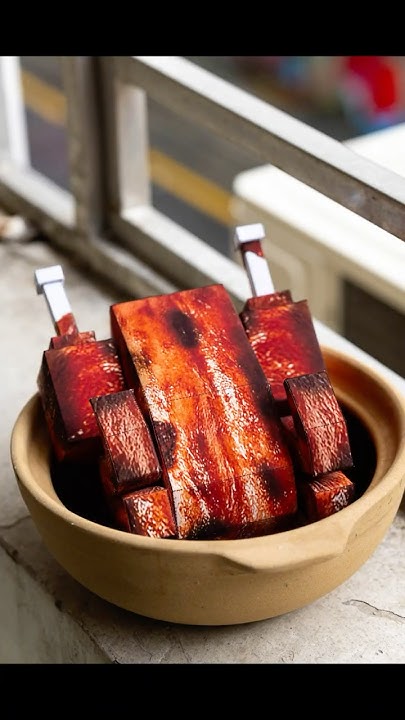 Minecraft-style roast chicken paper model tutorial - YouTube