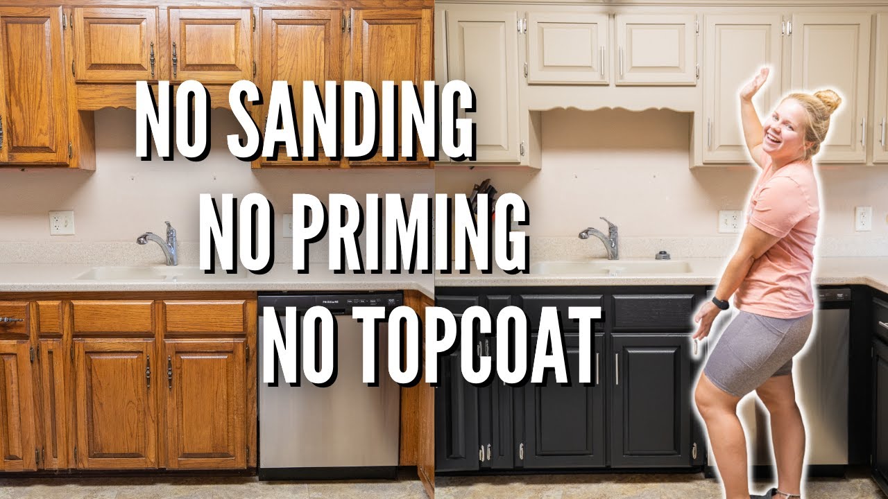 Paint your Kitchen Cabinets the EASY Way | Detailed Step-by-Step for ...