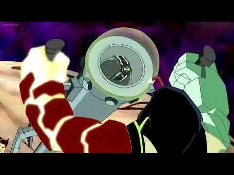 Ben 10 classic season 2 episode 13 Ben gives Omnitrix to Kevin and vilgax