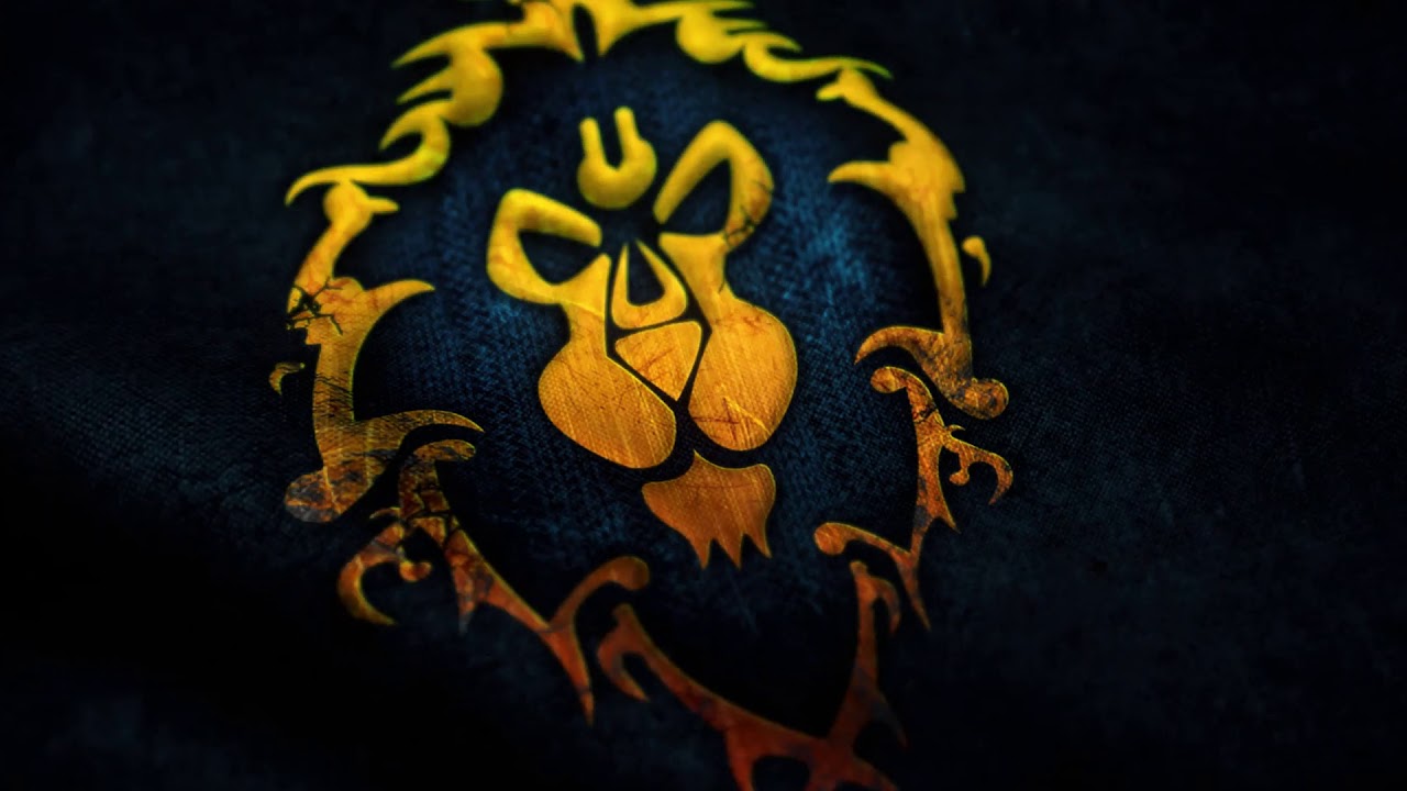 WOW Waving Alliance Flag Live Wallpaper 1 - YouTube