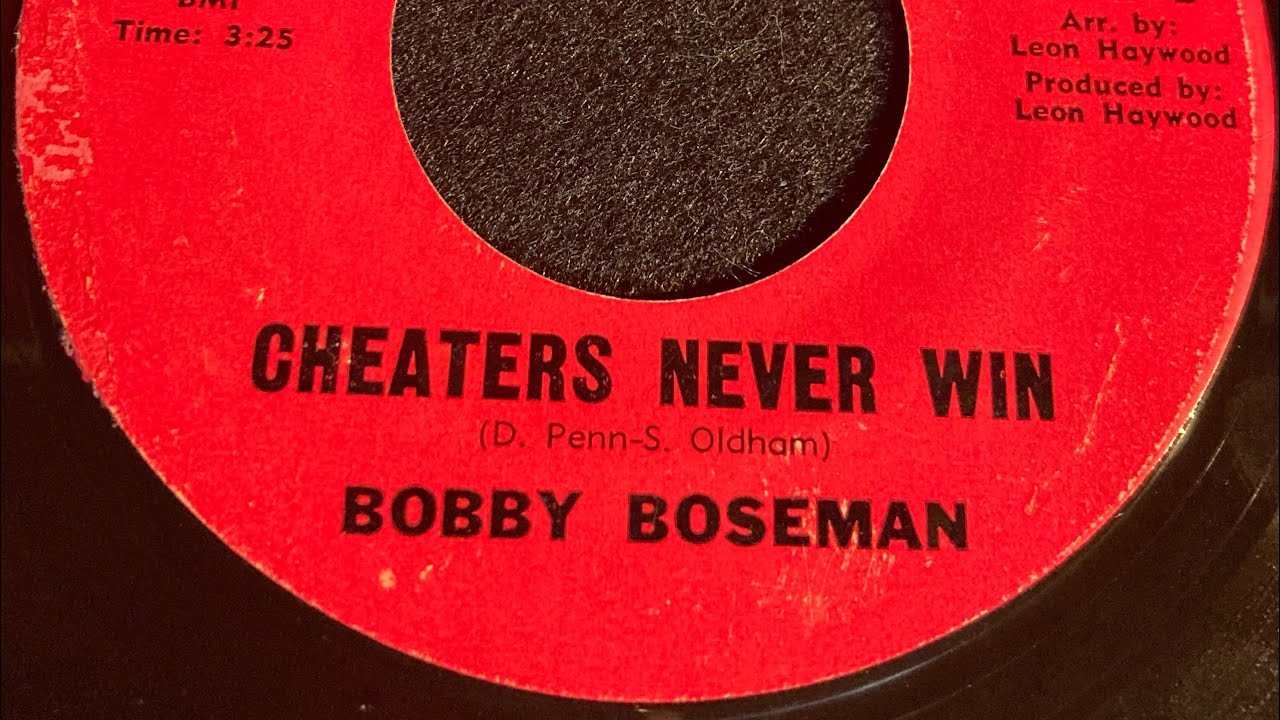 BOBBY BOSEMAN 1970 Cheaters Never Win - YouTube Music