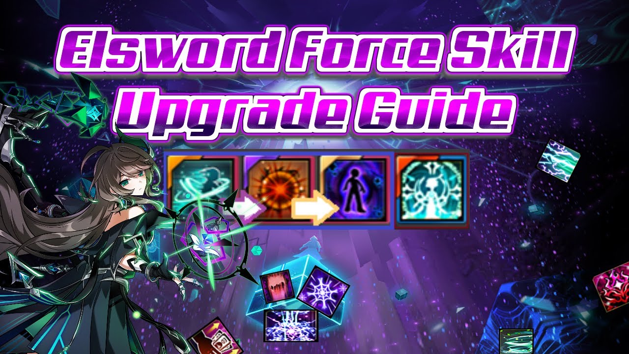 Elsword Force Skills & Upgrade Guide - YouTube
