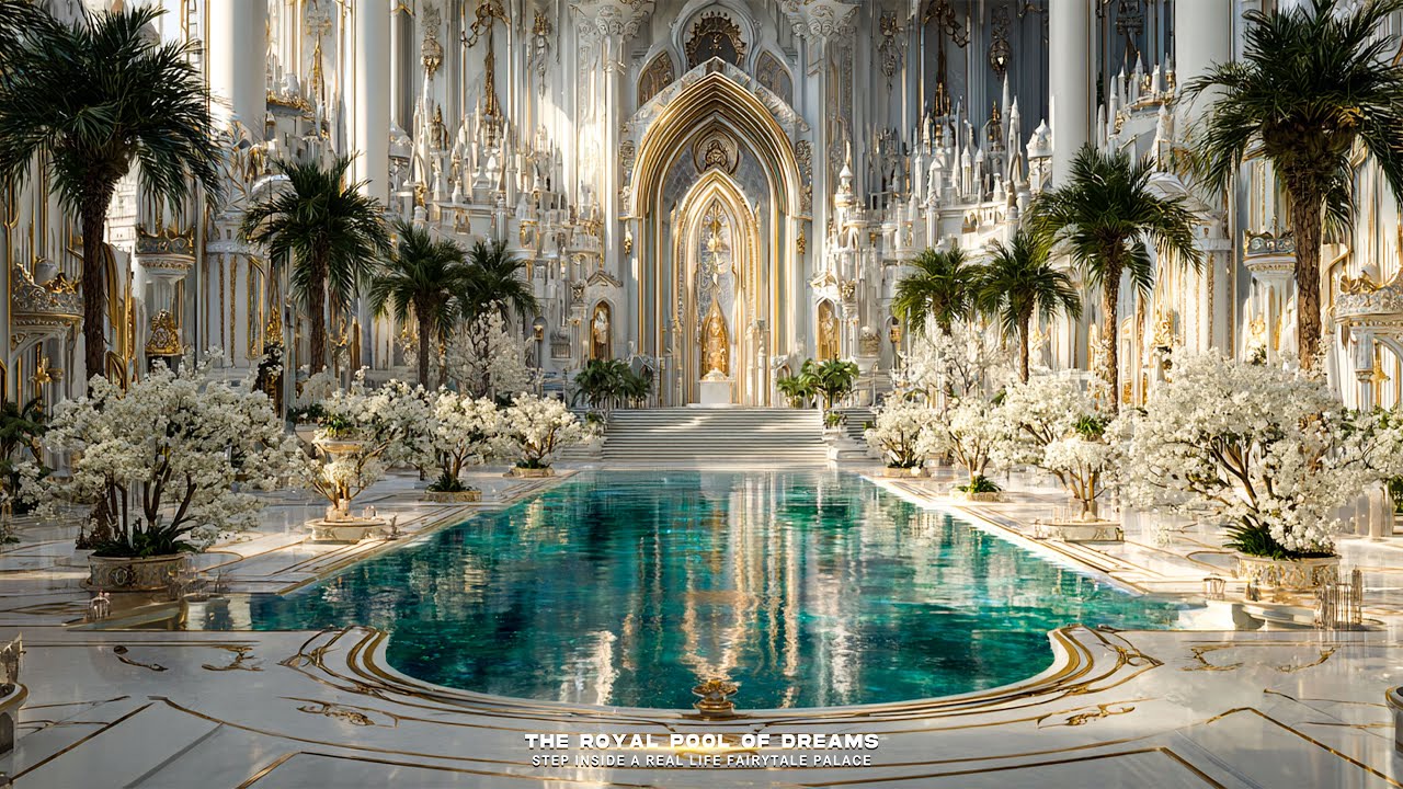 Step Inside a Real Life Fairytale Palace! The Royal Pool of Dreams ...