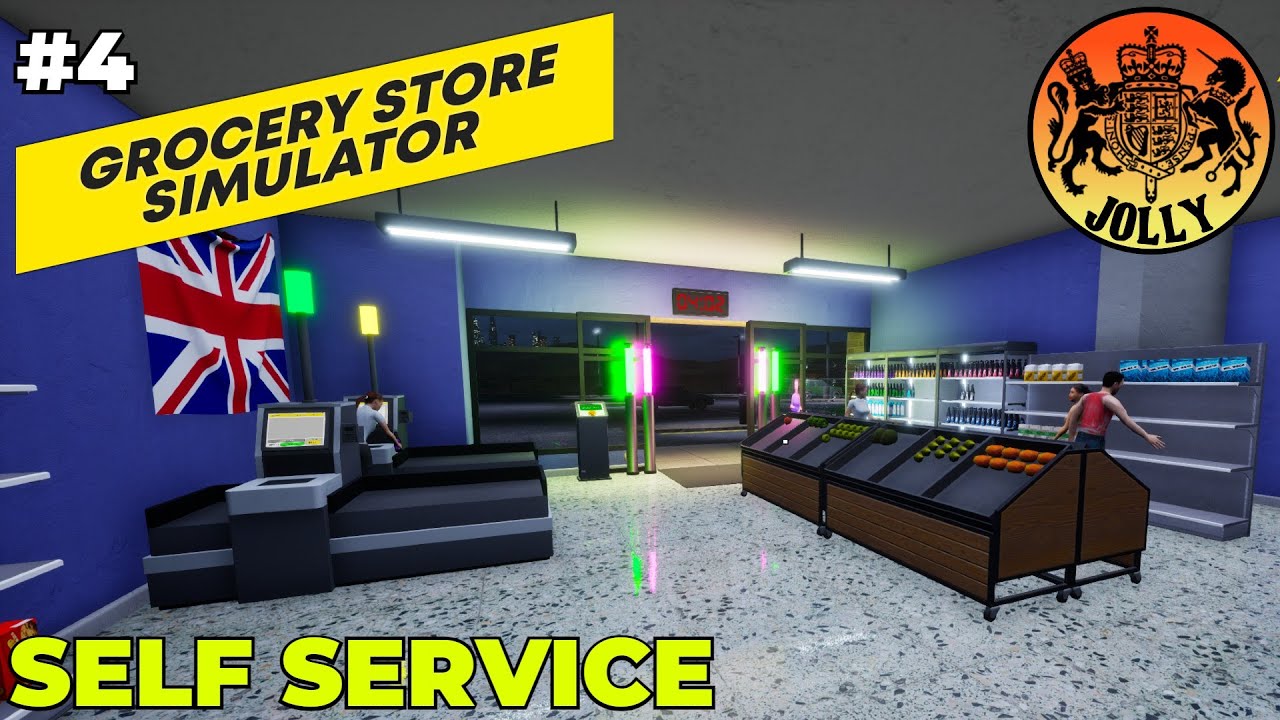Grocery Store Simulator | Ep4 | Self Checkout! - YouTube