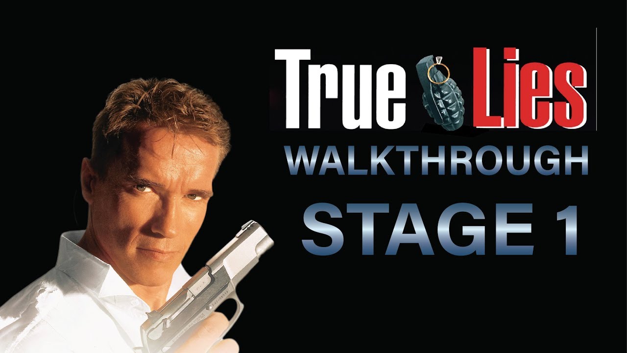 True Lies Sega Genesis Walkthrough Stage 1/9 - YouTube