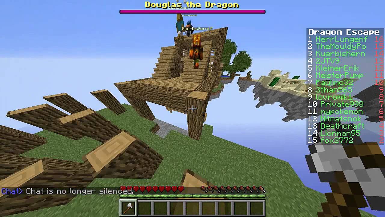 Minecraft Dragon Escape 1# Ka :) - YouTube