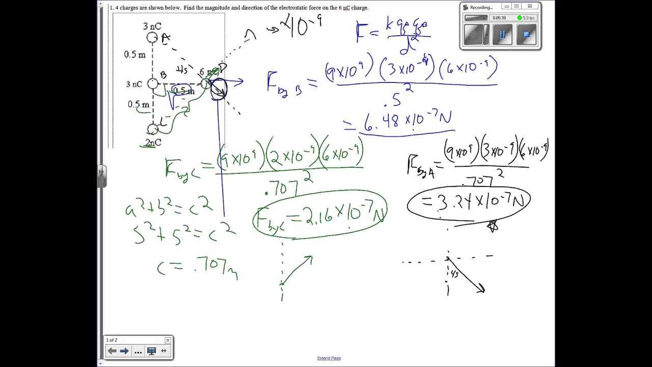 Advanced Physics Unit1 lesson 5 - YouTube