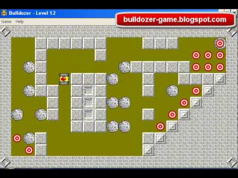 Classic bulldozer game trick level 12 - YouTube