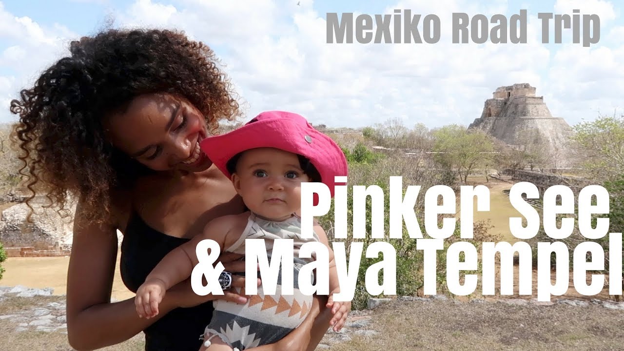 SO EIN KRASSES NATUR PHÄNOMEN: PINKER SEE & MAYA TEMPEL• Weltreise mit ...
