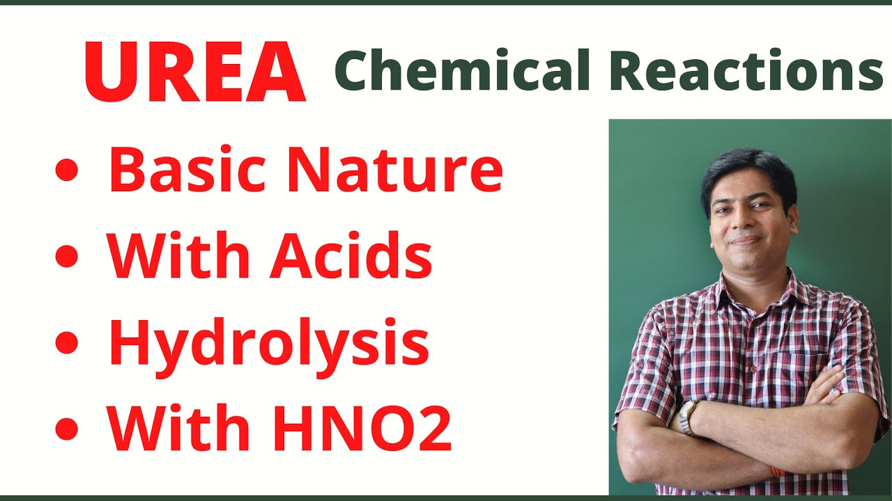 Chemical reactions of Urea (NH2CONH2): IIT/NEET - YouTube