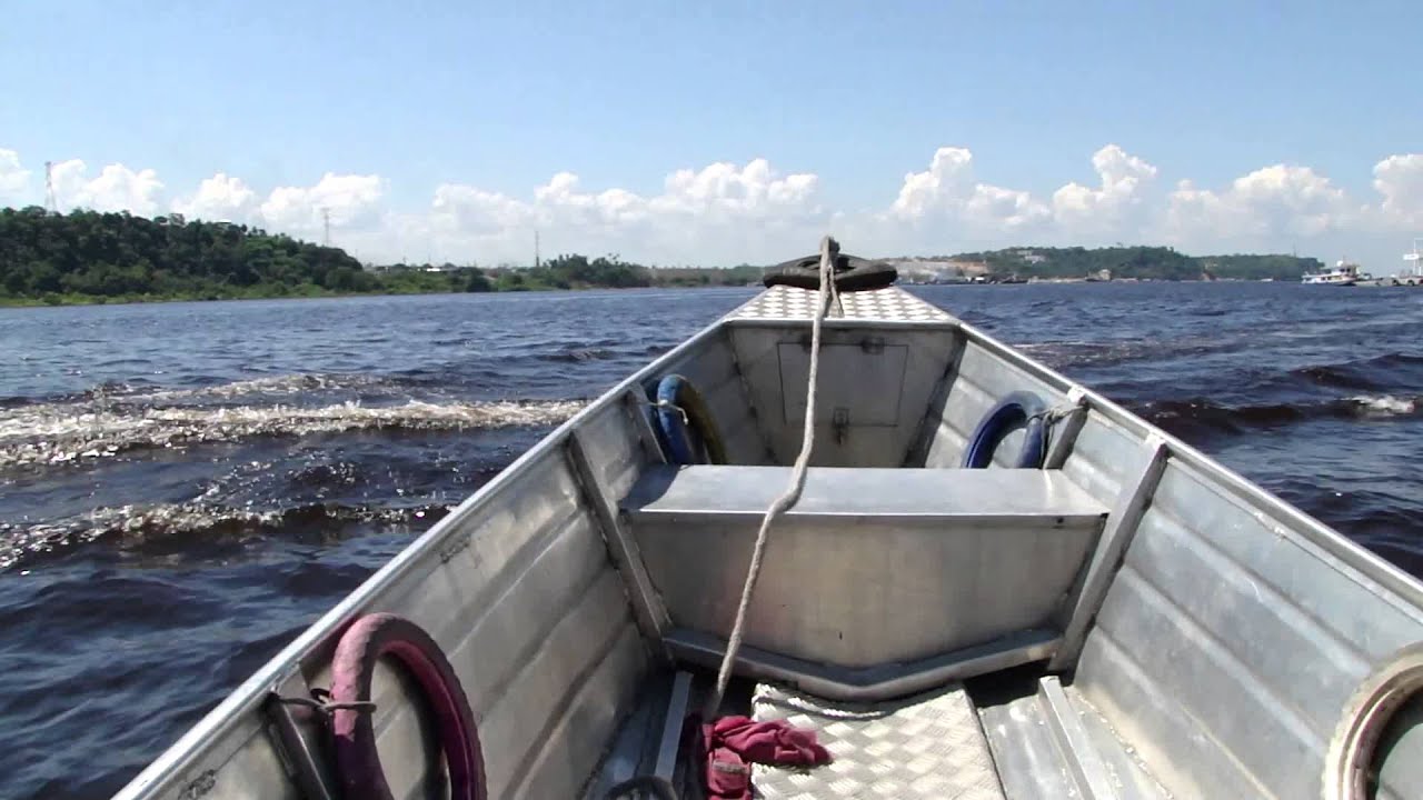 PASSEIO DE LANCHA EM MANAUS - AMAZÔNIA - YouTube