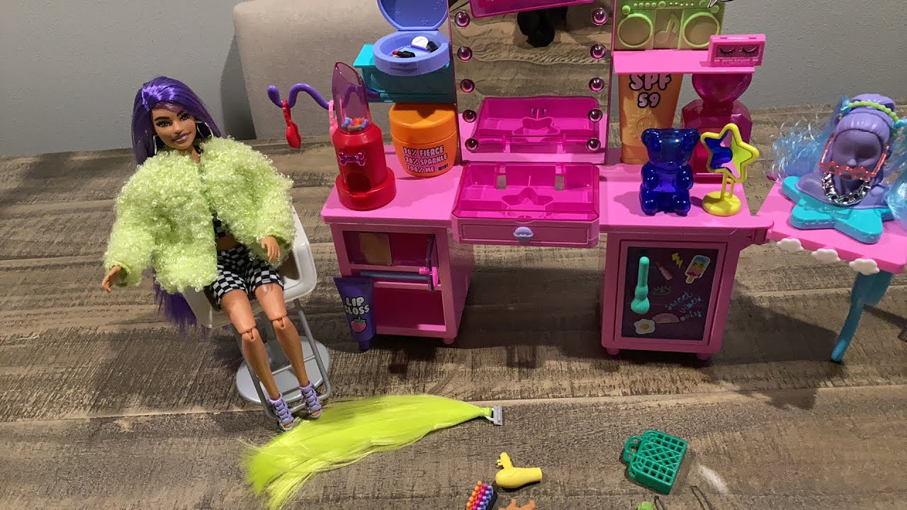 Barbie extra Vanity review - YouTube
