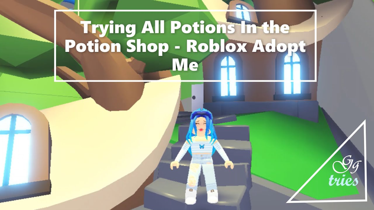Trying All the Potions From the Potion Shop | Adopt Me - YouTube