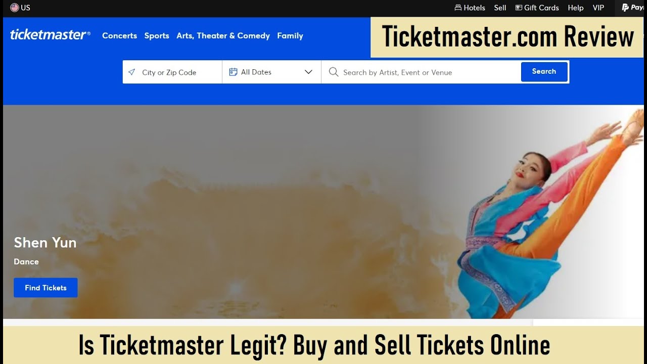 Ticketmaster Review - Is Legit or Scam? - YouTube