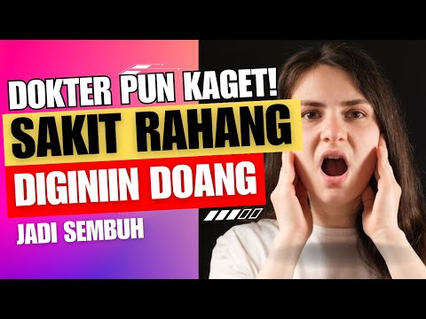 Cara Terapi Pijat Sakit Rahang Sulit Mengunyah dan Susah MEMBUKA MULUT | Tutorial Pijat