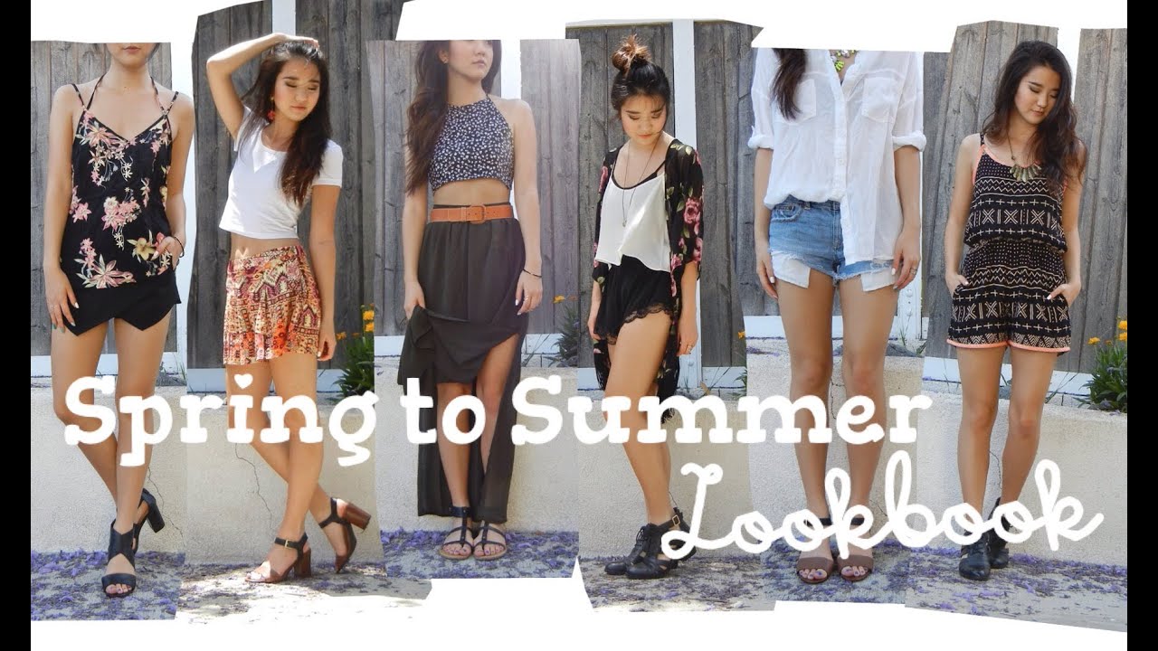 LOOKBOOK: Spring into Summer! - YouTube
