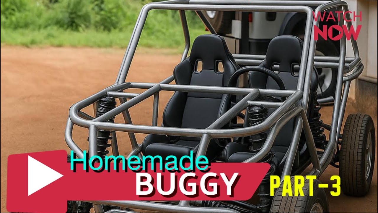Homemade | buggy | part 3 | power stroke | - YouTube