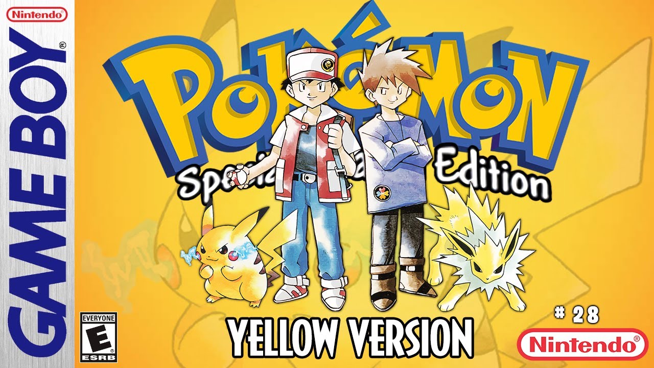 POKEMON YELLOW Walkthrough Gameplay | Part 28: League Champs (FULL GAME ...
