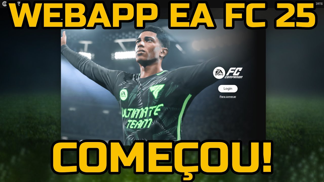 Lançou o Web App do EA FC 25! Qual Nação Escolher? e Packs de Boas ...